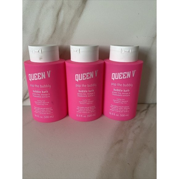 Queen V | Bath & Body | 3 Queen V Pop The Bubbly Bubble Bath Phbalanced ...